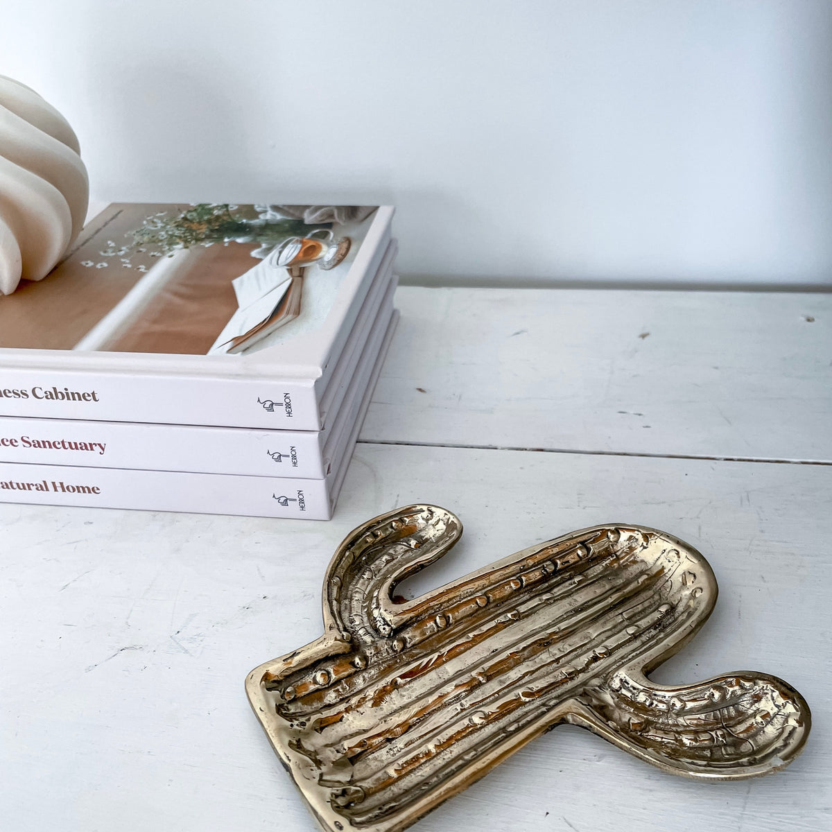 Brass trinket tray — kokonuts living