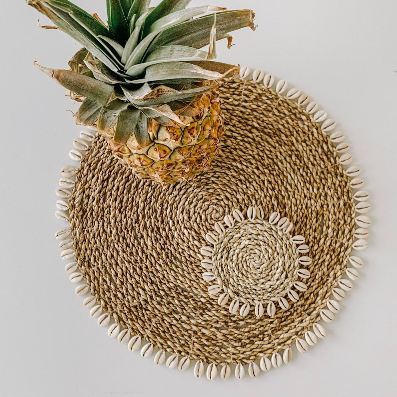 Cowrie Shell Placemat — kokonuts living